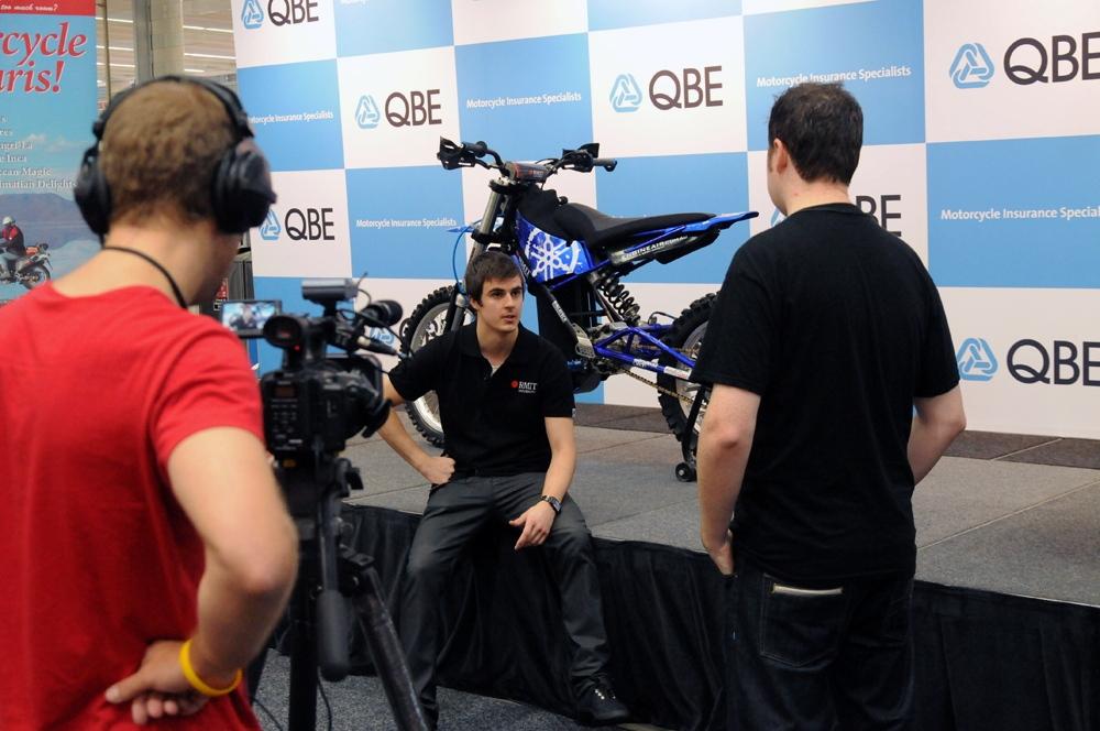 O2 Pursuit, una moto que funciona con aire comprimido