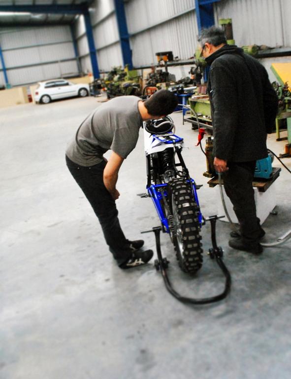 O2 Pursuit, una moto que funciona con aire comprimido