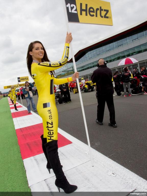 Paddock Girls Silverstone MotoGP 2012