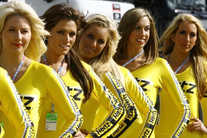 Paddock Girls Silverstone MotoGP 2012