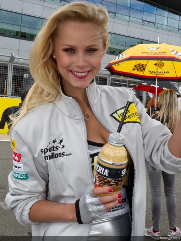 Paddock Girls Silverstone MotoGP 2012