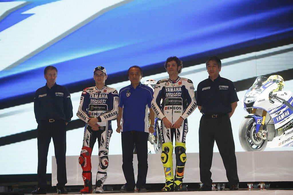Presentación Yamaha Factory Racing 2014 en Yakarta
