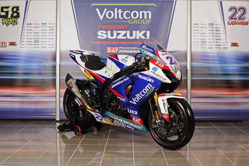 Fotos presentación Voltcom Crescent Suzuki SBK 2014