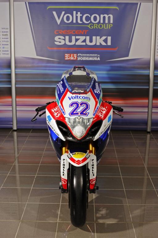 Fotos presentación Voltcom Crescent Suzuki SBK 2014