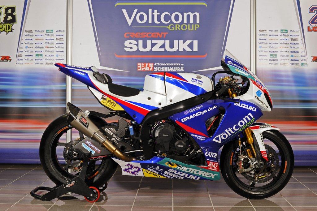 Fotos presentación Voltcom Crescent Suzuki SBK 2014