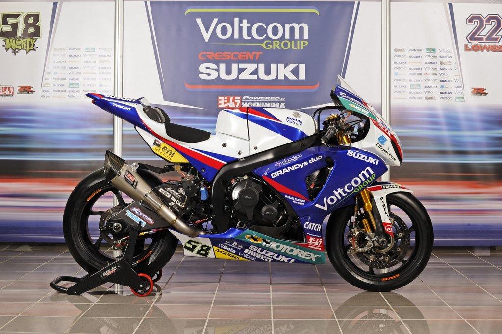 Fotos presentación Voltcom Crescent Suzuki SBK 2014