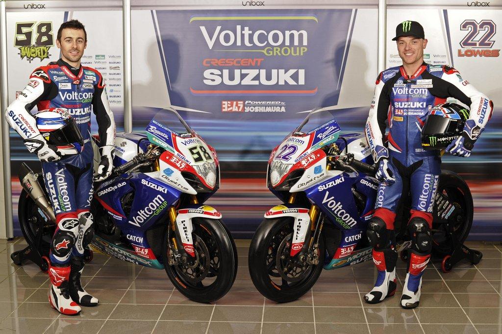Fotos presentación Voltcom Crescent Suzuki SBK 2014