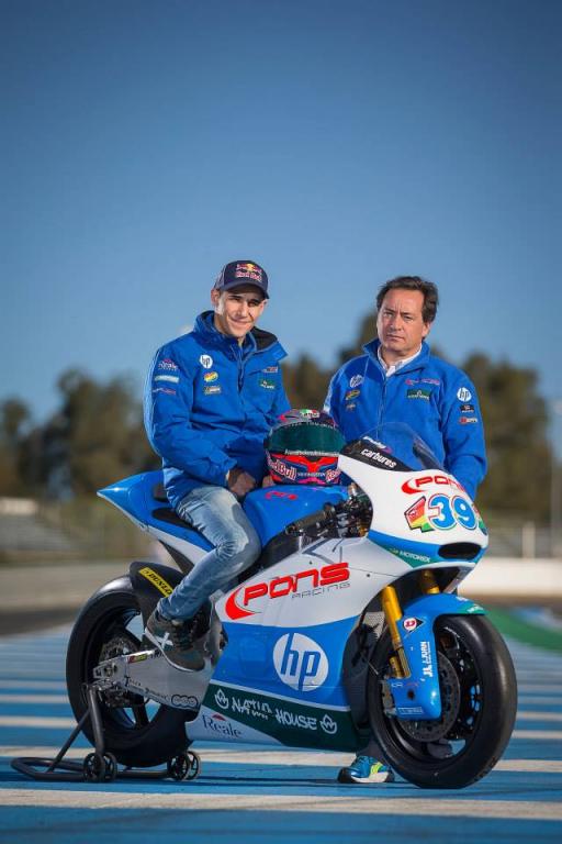 Fotos HP 40 Pons Racing Moto2 2014