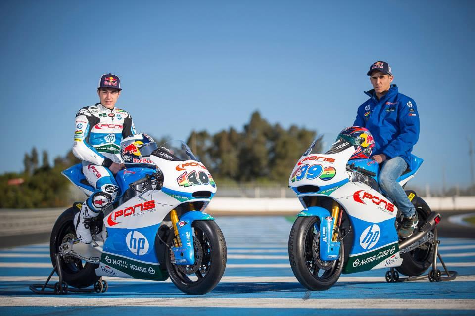 Fotos HP 40 Pons Racing Moto2 2014