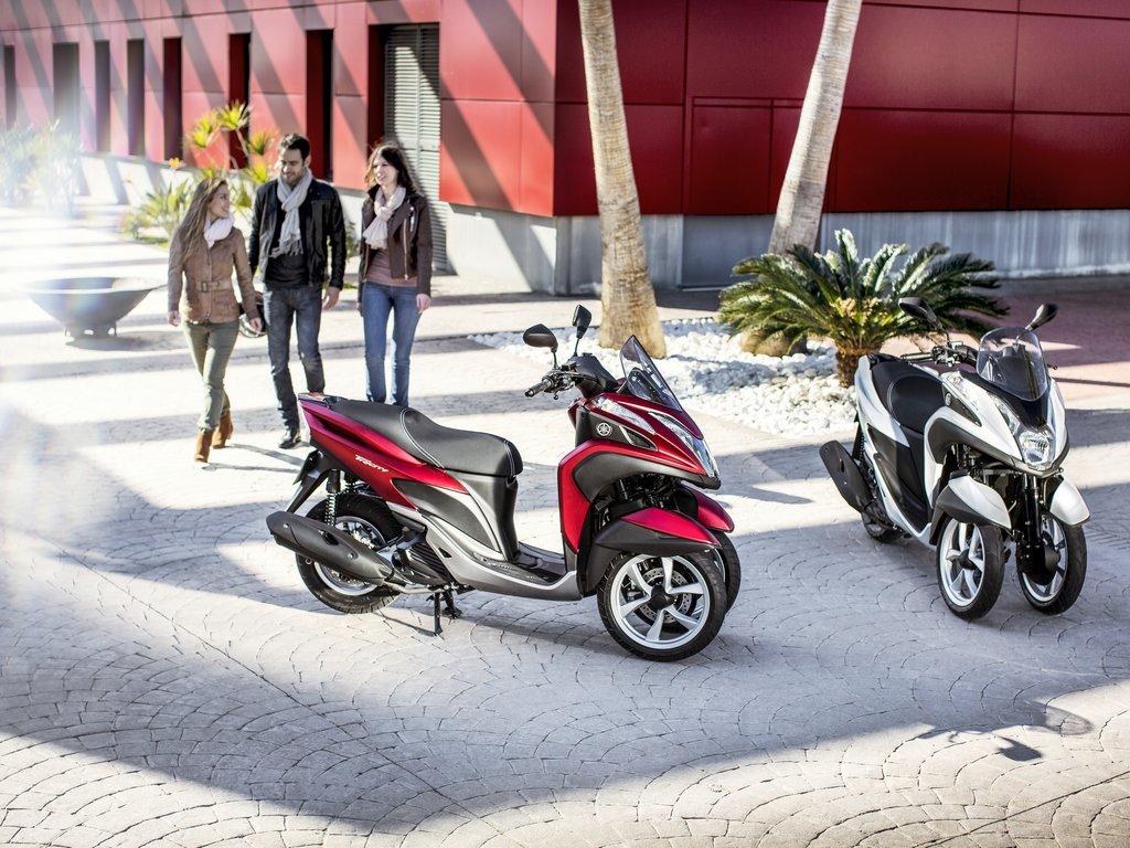 Yamaha Tricity 125 2014, el nuevo scooter de tres ruedas japonés