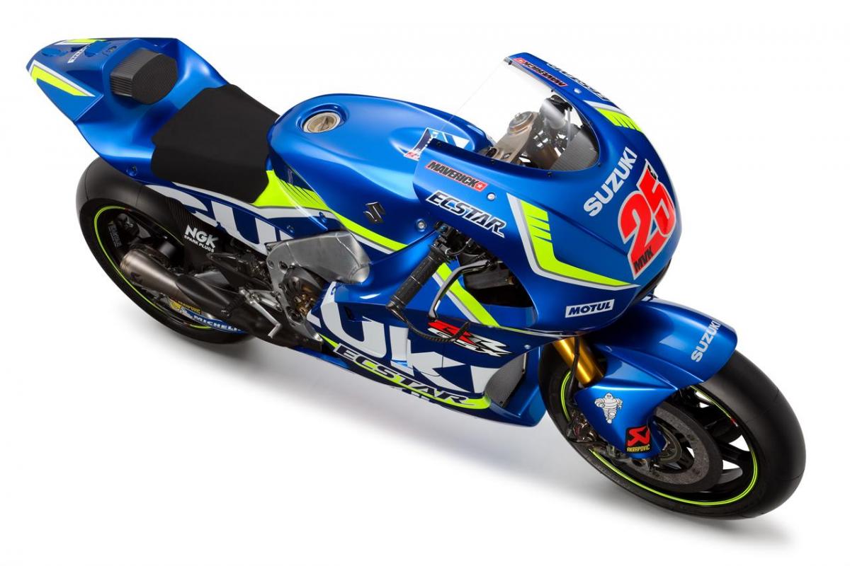 Suzuki GSX-RR MotoGP 2016 presentada en el EICMA de Milán