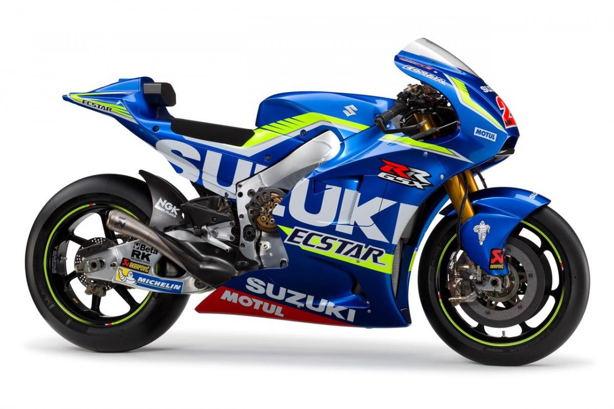 Suzuki GSX-RR MotoGP 2016 presentada en el EICMA de Milán
