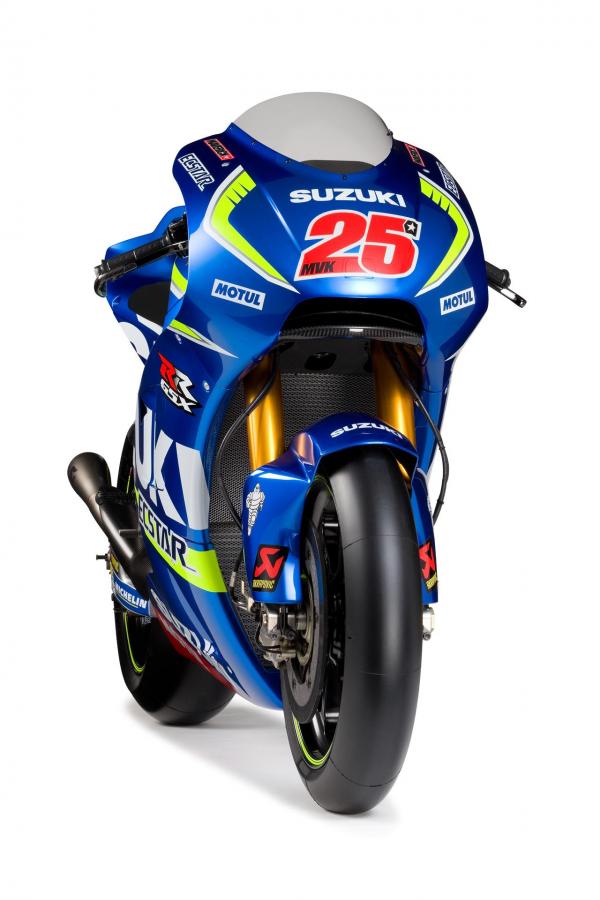 Suzuki GSX-RR MotoGP 2016 presentada en el EICMA de Milán