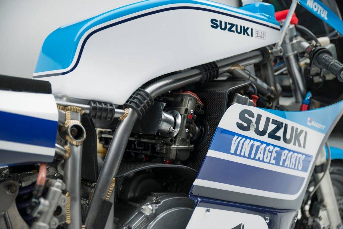 Suzuki XR69 by Team Classic Suzuki