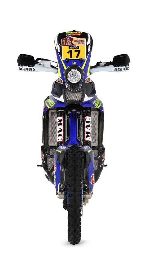 Las motos oficiales y privadas del Rally Dakar 2016