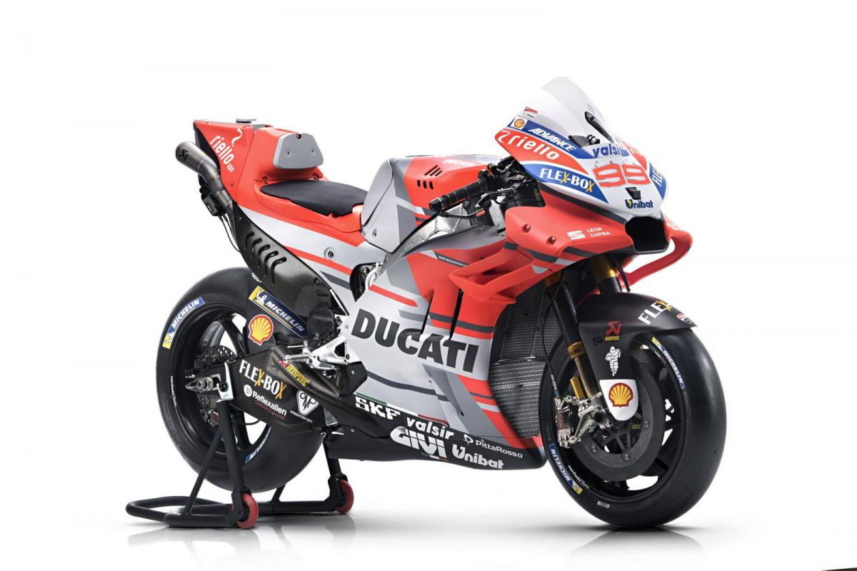 Fotos Ducati Desmosedici GP18: con genética Audi Sport