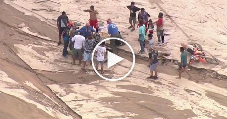 Nuevo vuelco en el Dakar: el líder Van Beveren sufre una caída y ... Nuevo vuelco en el Dakar: el líder Van Beveren sufre una caída y ...