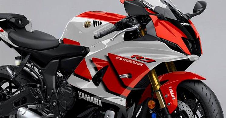 La nueva Yamaha R7 al estilo de la YZF-R7 original de 1999