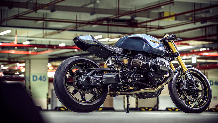 BMW R nine T Custom Paranoia by One Hand Made